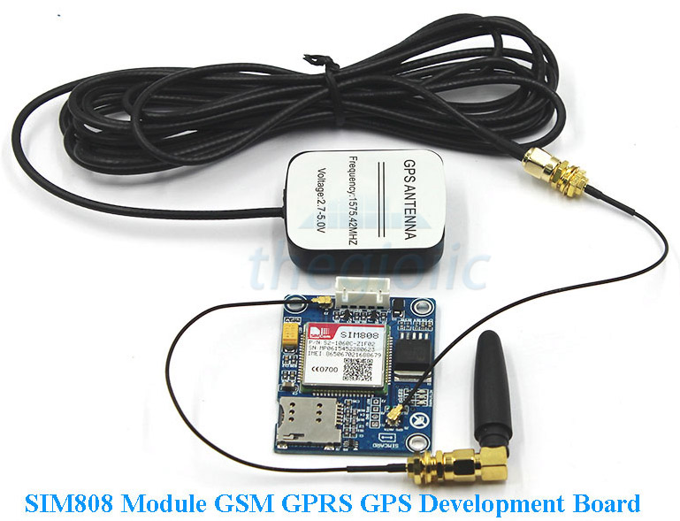 SIM808 GSM GPRS GPS Module
