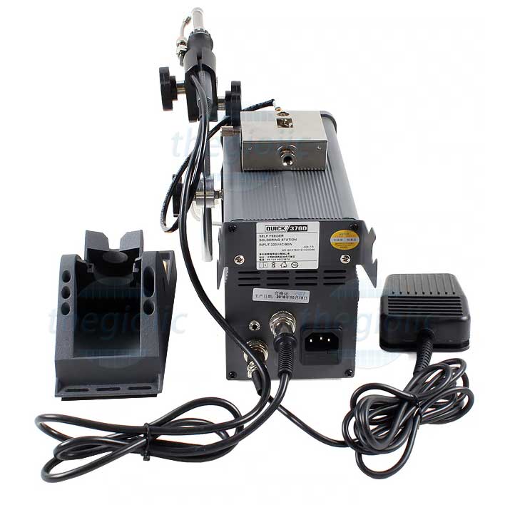 Quick 376D Máy Hàn Trạm Nạp Dây Chì Tự Động 150W, 220VAC, 50-600°C