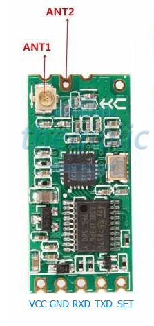 HC-11 CC1101 Mạch Thu Phát RF 433MHz UART 200m