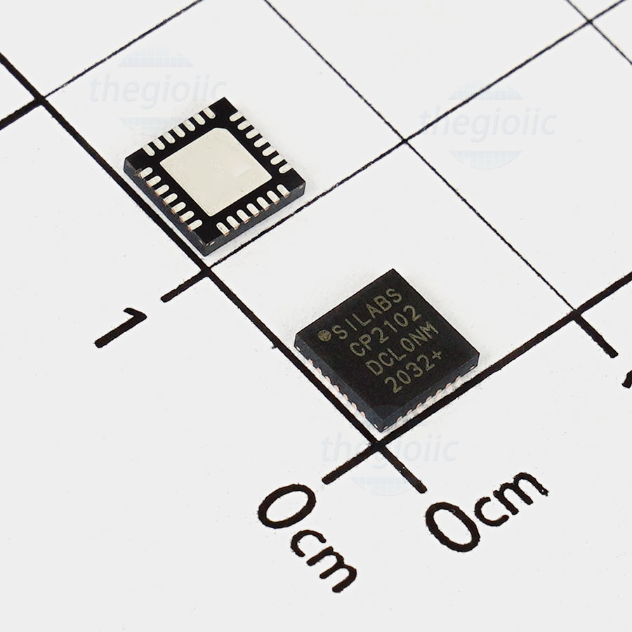CP2102 IC USB Controller 12Mbps 28-QFN