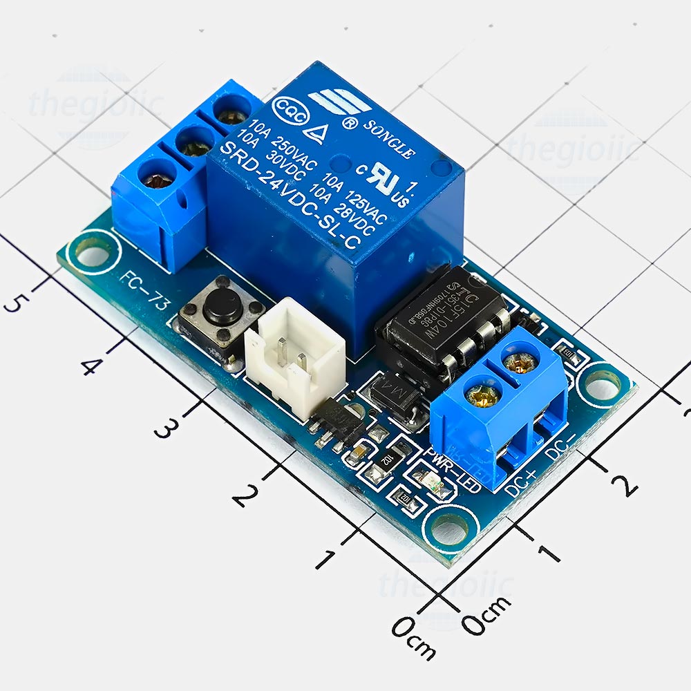 Module Relay 24V Công Tắc Điều Khiển Chốt