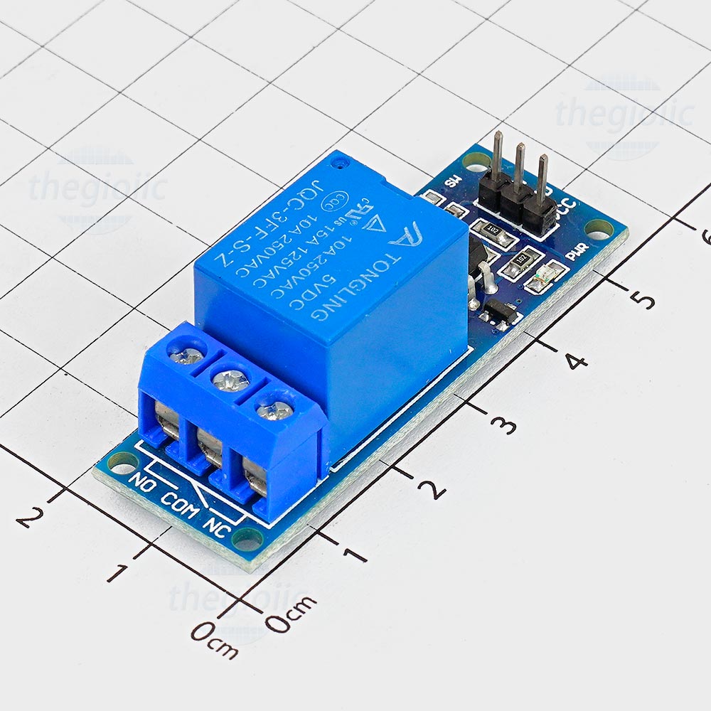Module 1 Relay 5V Kích Mức Cao Có Opto Cách Ly