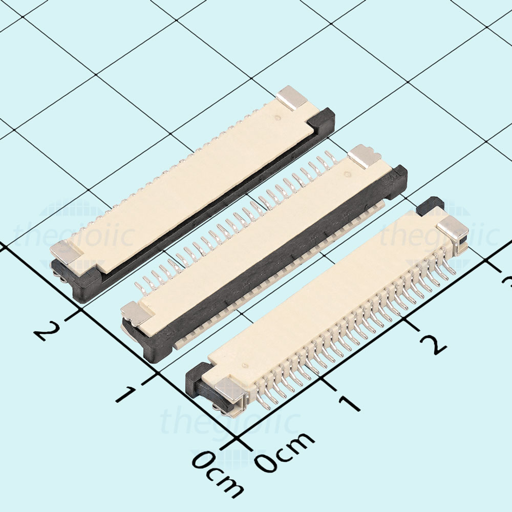 FPC-24P Đế Ra Chân Cổng FFC/FPC 0.5mm 1.0mm Sang 2.54mm