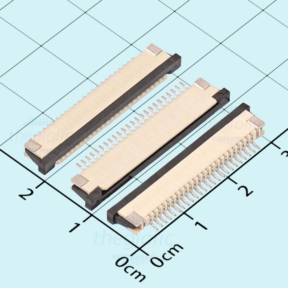 FPC-24P Đế Ra Chân Cổng FFC/FPC 0.5mm 1.0mm Sang 2.54mm