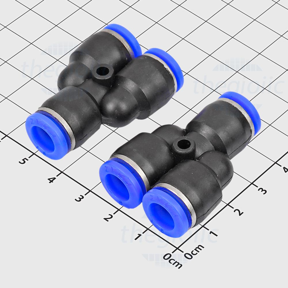 Ống Hơi, Dây Hơi Khí Nén PU M6 x 4mm Màu Xanh Dương