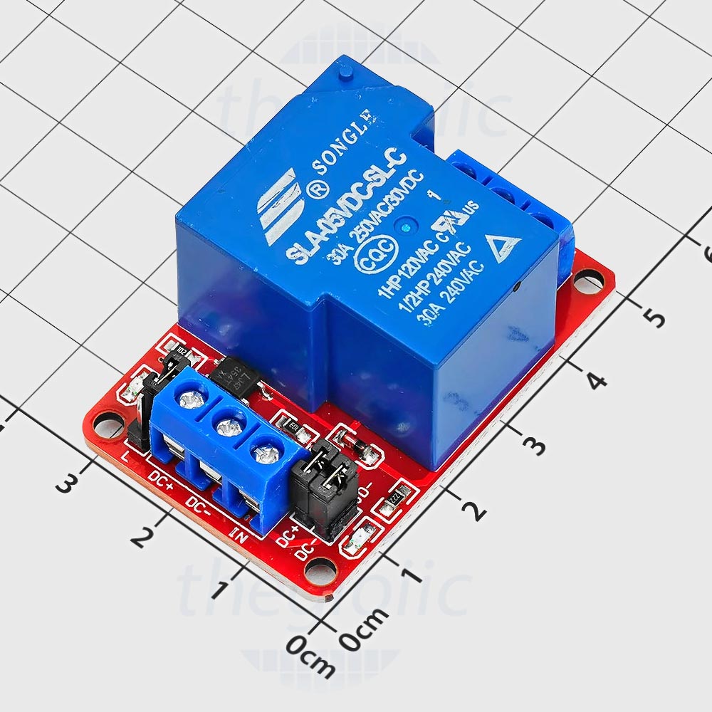 Module 1 Relay 5V 30A Kích Mức Cao/Thấp