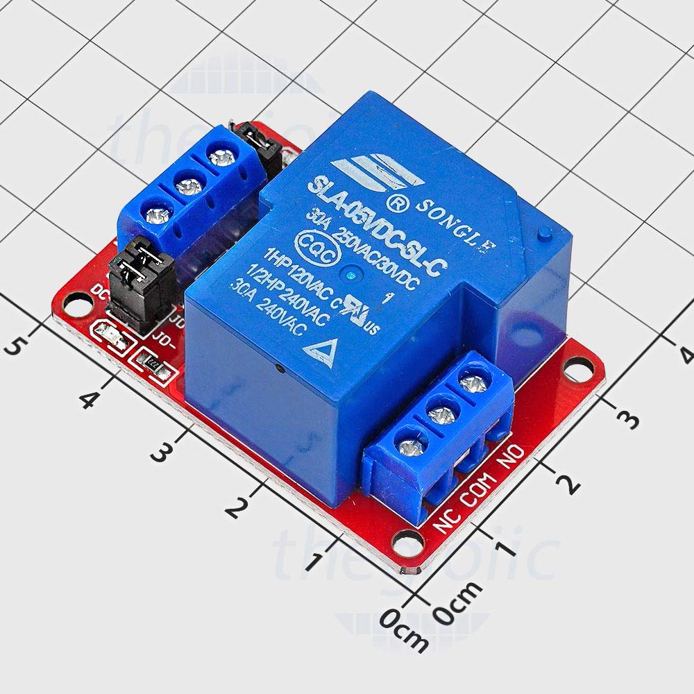 Module 1 Relay 5V 30A Kích Mức Cao/Thấp
