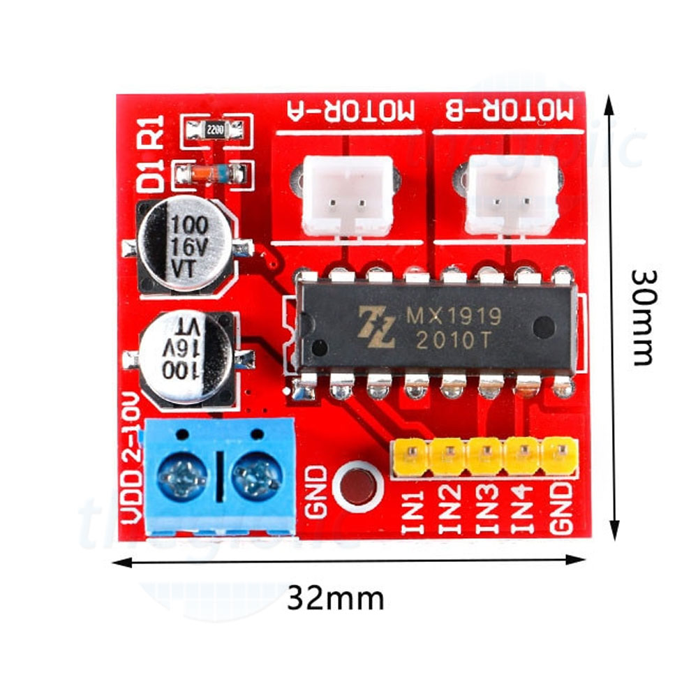 MX1919 Mạch Điều Khiển Tốc Độ Động Cơ 2.5A
