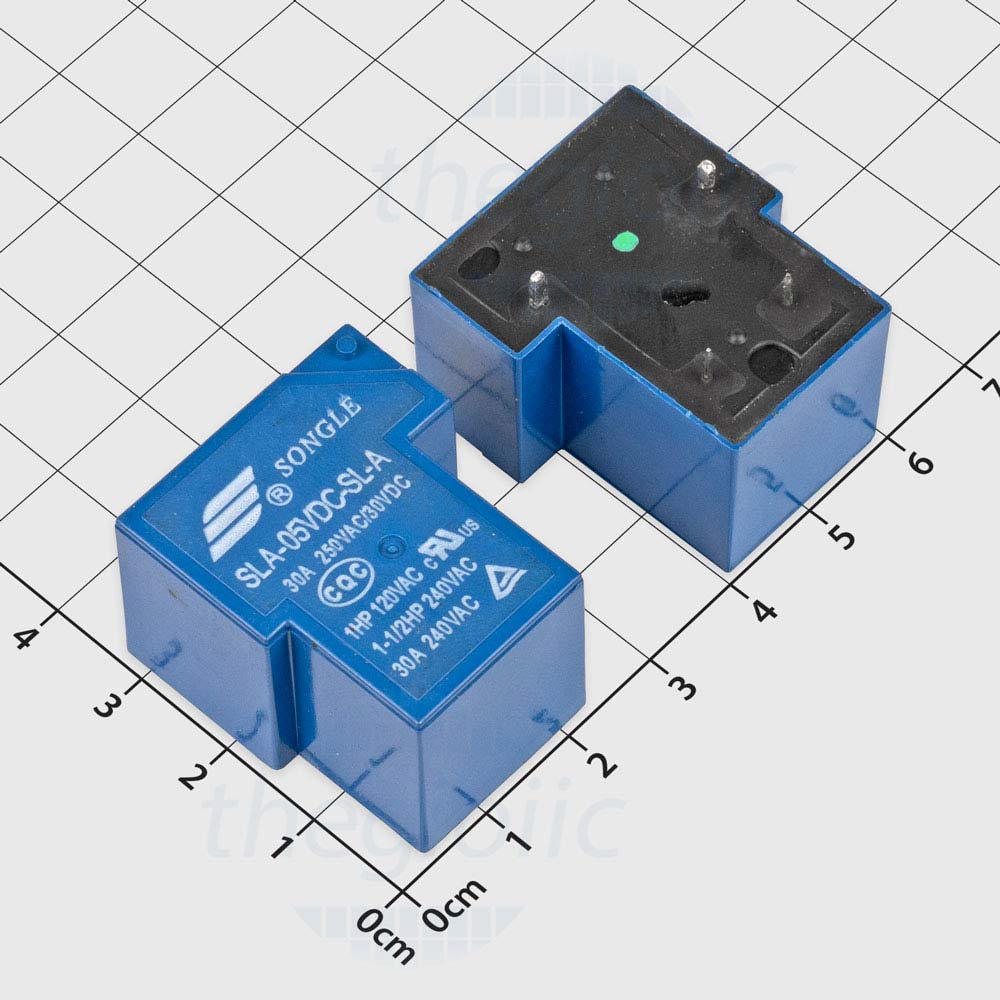 SLA-05VDC-SL-A Rơ Le 5VDC 30A SPST 4 Chân