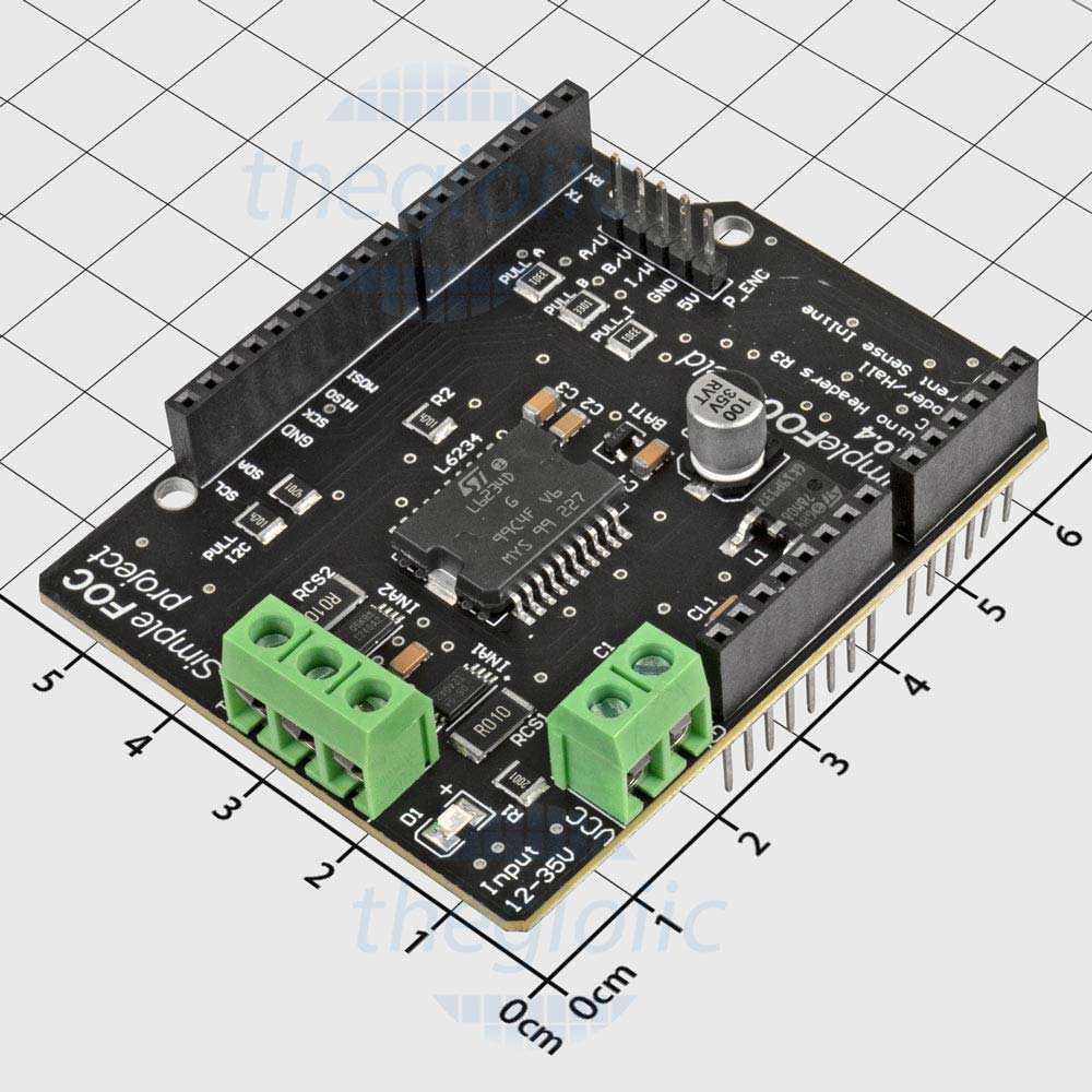 MKS SimpleFOC Shield V2.0.4 Điều Khiển Động Cơ Không Chổi Than