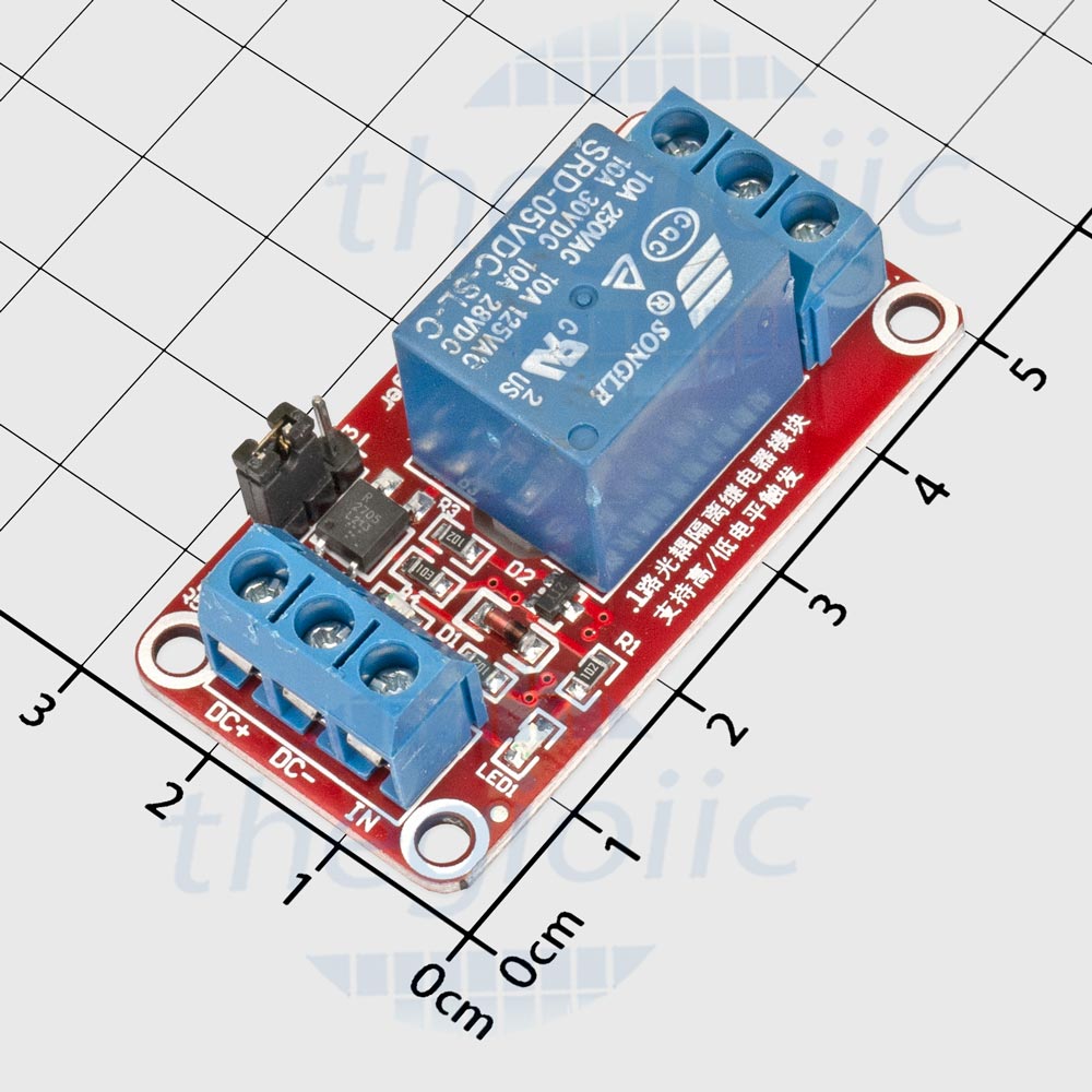 Module 1 Relay 5V Kích Mức Cao/Thấp