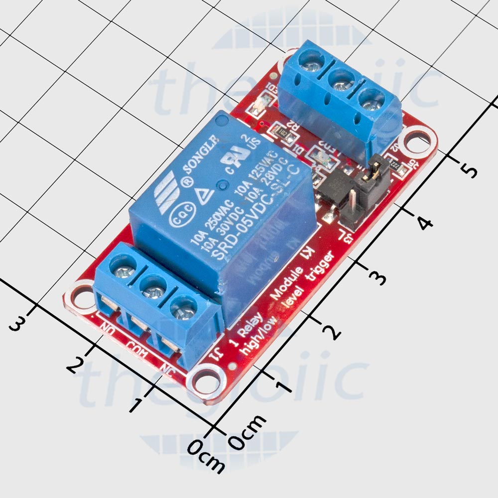 Module 1 Relay 5V Kích Mức Cao/Thấp