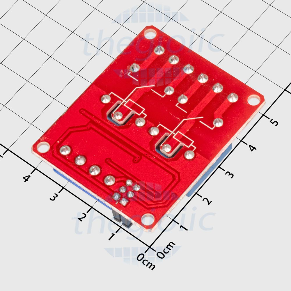 Module 2 Relay 5V Kích Mức Cao/Thấp