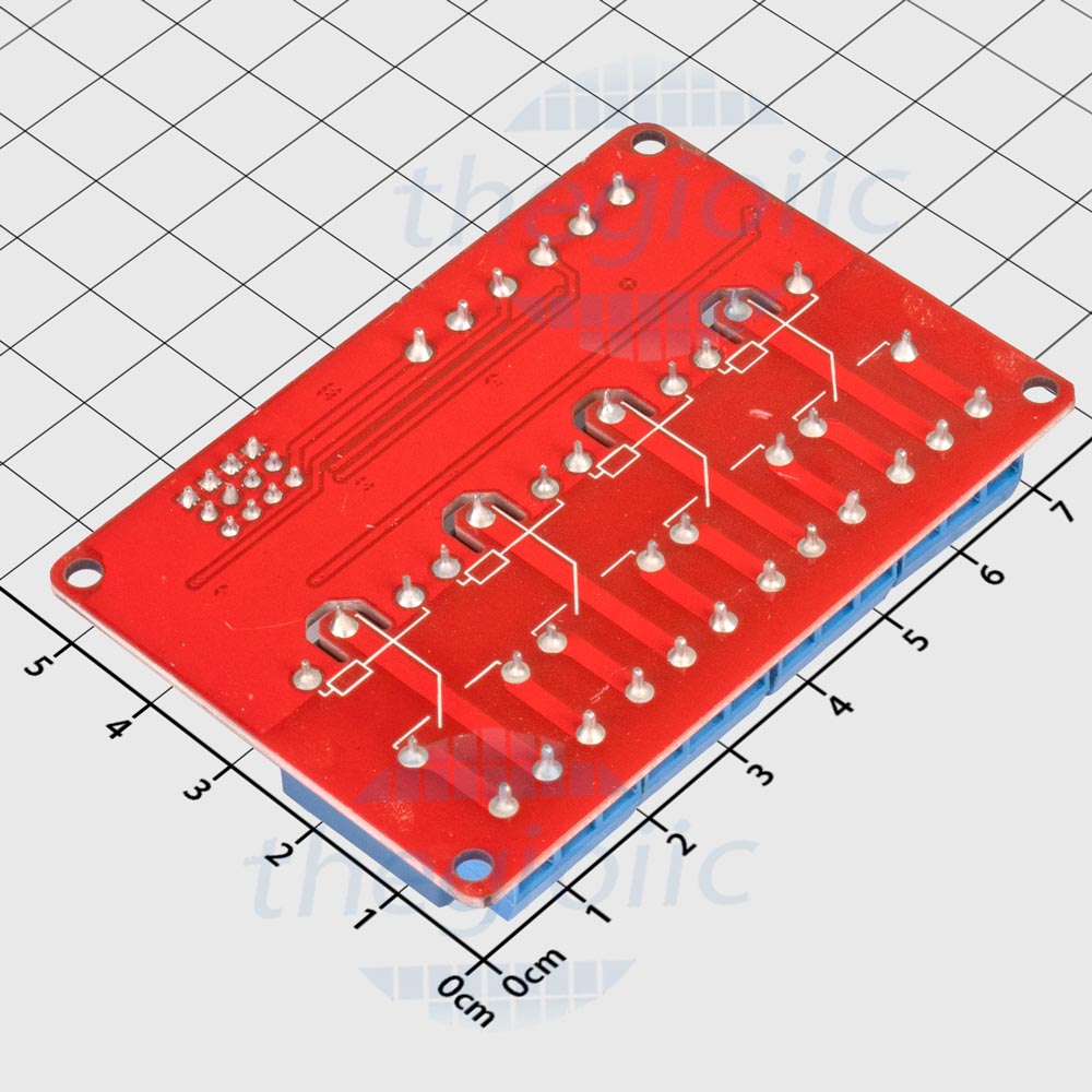 Module 4 Relay 5V Kích Mức Cao/Thấp