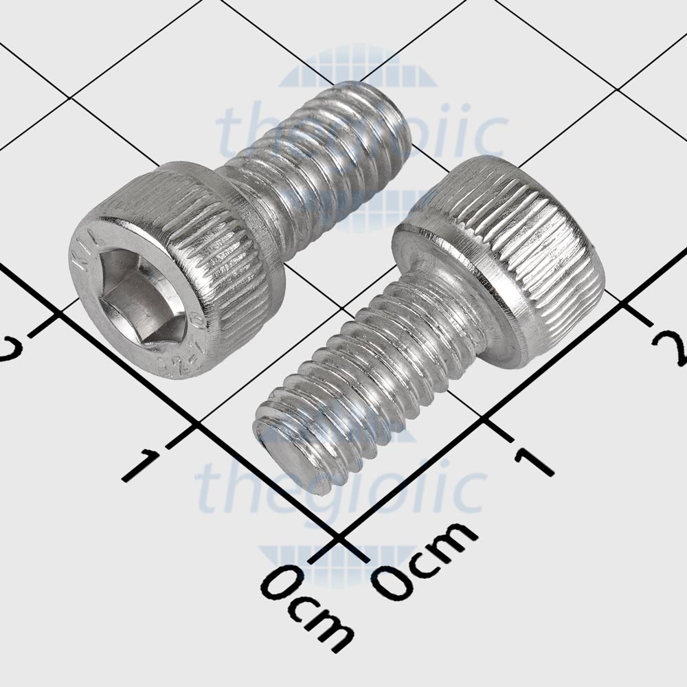Ốc Lục Giác M6 x 12mm DIN912 304