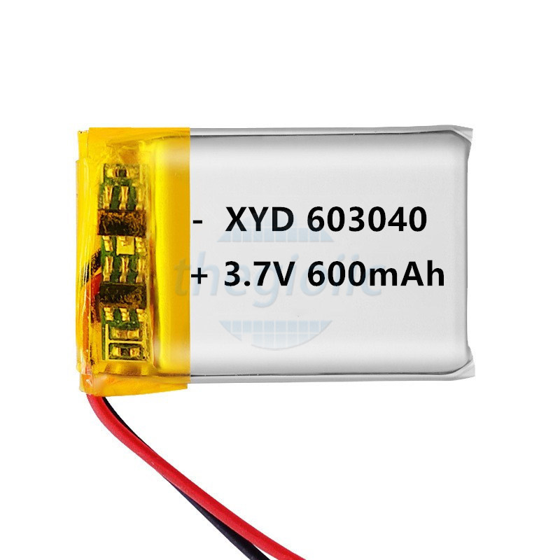 Pin Sạc Lipo 603040 600mAh 3.7V