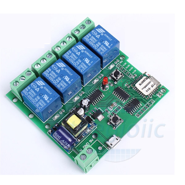Module Wifi 4 Relay 5V