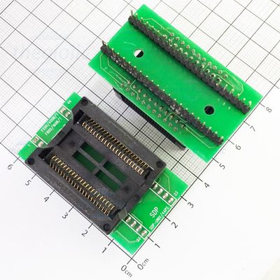 Socket Đổi Chân IC SOP-44 1.27mm Sang DIP-44 2.54mm