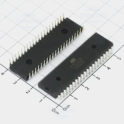 ATMEGA32A-PU, 8-Bit AVR Microcontroller, 16MHz, 32KB FLASH, 40-DIP