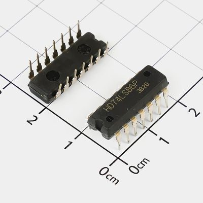 HD74LS86P IC Quad 2-input Exclusive OR Gates, 14-DIP