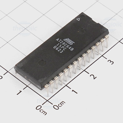 AT28C64B-15PC IC EEPROM 64Kbit 28-DIP