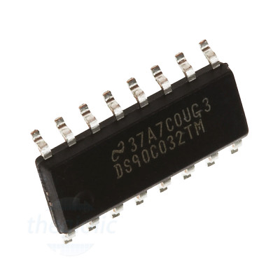 DS90C032TM/NOPB LVDS Quad CMOS Differential Line Receiver, 16-SOIC