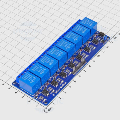 Module 8 Relay 5V Kích Mức Thấp Có Opto Cách Ly