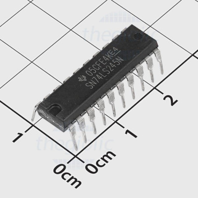 SN74LS245N IC Bus Transceiver Non-Inverting 8 Bit, 3-State 20-DIP