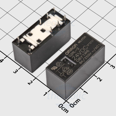 G2RL-2-24VDC Rơ Le 24VDC 8A DPDT 8 Chân