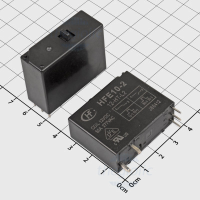 HFE10-2-12-HT-L2 Rơ Le SPST 12VDC 50A 5 Chân