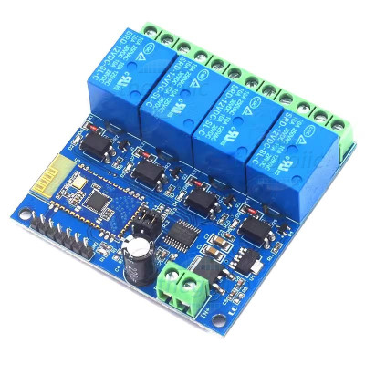 Module Relay Tích Hợp Bluetooth Điều Khiển Thông Minh 4 Kênh 5V