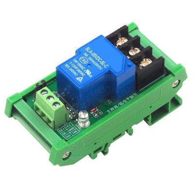Module 1 Relay 5V 30A Kích Mức Cao/Thấp Với Opto Cách Ly Gắn Ray