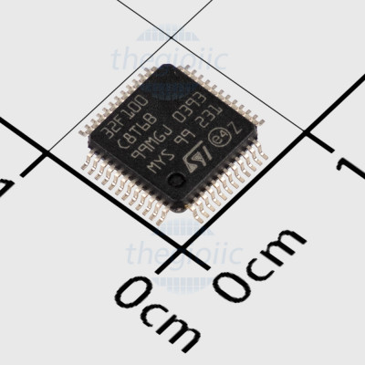 STM32F100C8T6B 48-LQFP, 32-Bit ARM Cortex M3 Microcontroller, 24MHz ...