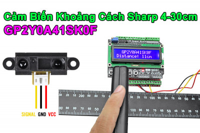 GP2Y0A41SK0F Cảm Biến Khoảng Cách Sharp 4-30cm