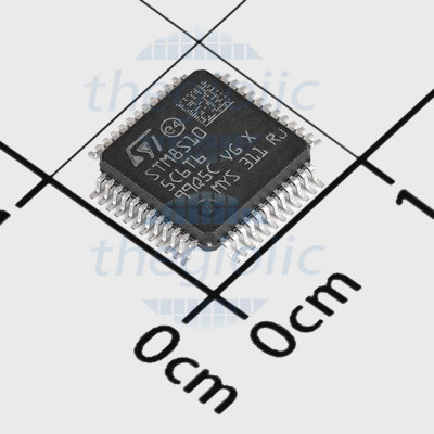 STM8S105C6T6 Microcontroller IC 8-Bit 16MHz 32KB FLASH, 48-LQFP