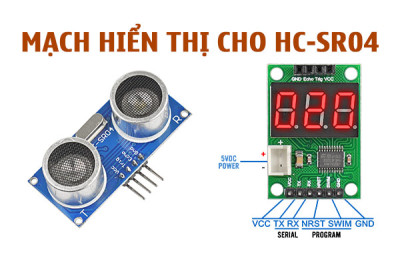 Mạch Hiển Thị Cho HC-SR04
