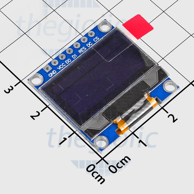 LCD OLED SSD1306 0.96inch 128x64 Chữ Vàng Xanh Dương 7 Chân Giao Tiếp SPI