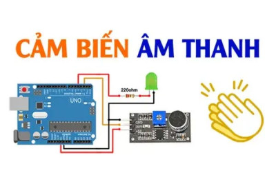 Sử Dụng Cảm Biến Âm Thanh LM393 Với Arduino