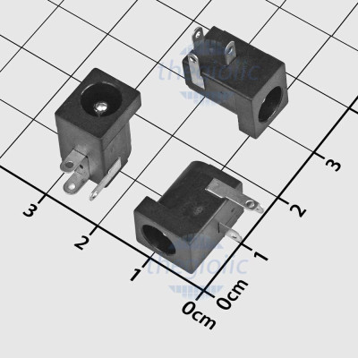 DC5525 Đầu Nối Nguồn DC Cái 5525 Hàn PCB Kim 2.5mm