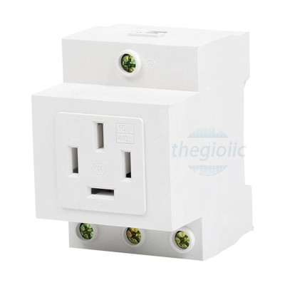 AC30 Ổ Cắm Gắn Ray 4 Chấu 25A