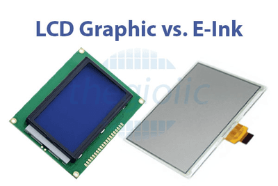 LCD Graphic vs. E-Ink – Nên chọn loại màn hình nào cho dự án điện tử?